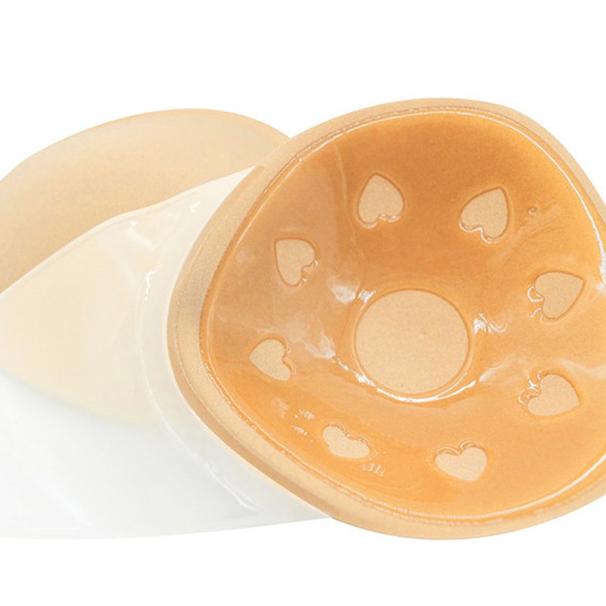 Skin Color Rabbit Ear Silicone Bra Set | Rosewe.com - USD $9.98