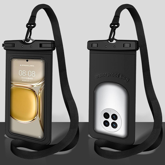 One Size Black Transparent Phone Case | Rosewe.com - USD $9.98