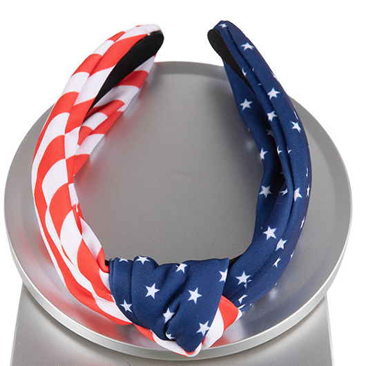 Red American Flag Hair Accessory Headband | Rosewe.com - USD $8.98