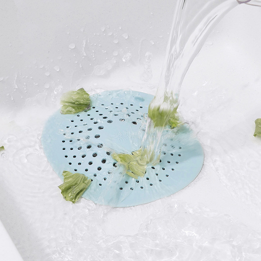 Hollow Design Light Blue Floor Drain | Rosewe.com - USD $9.98
